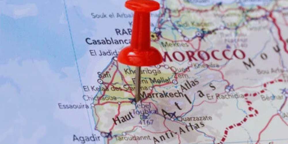 Marrakesh on Morocco Map | The Ochre City Guide