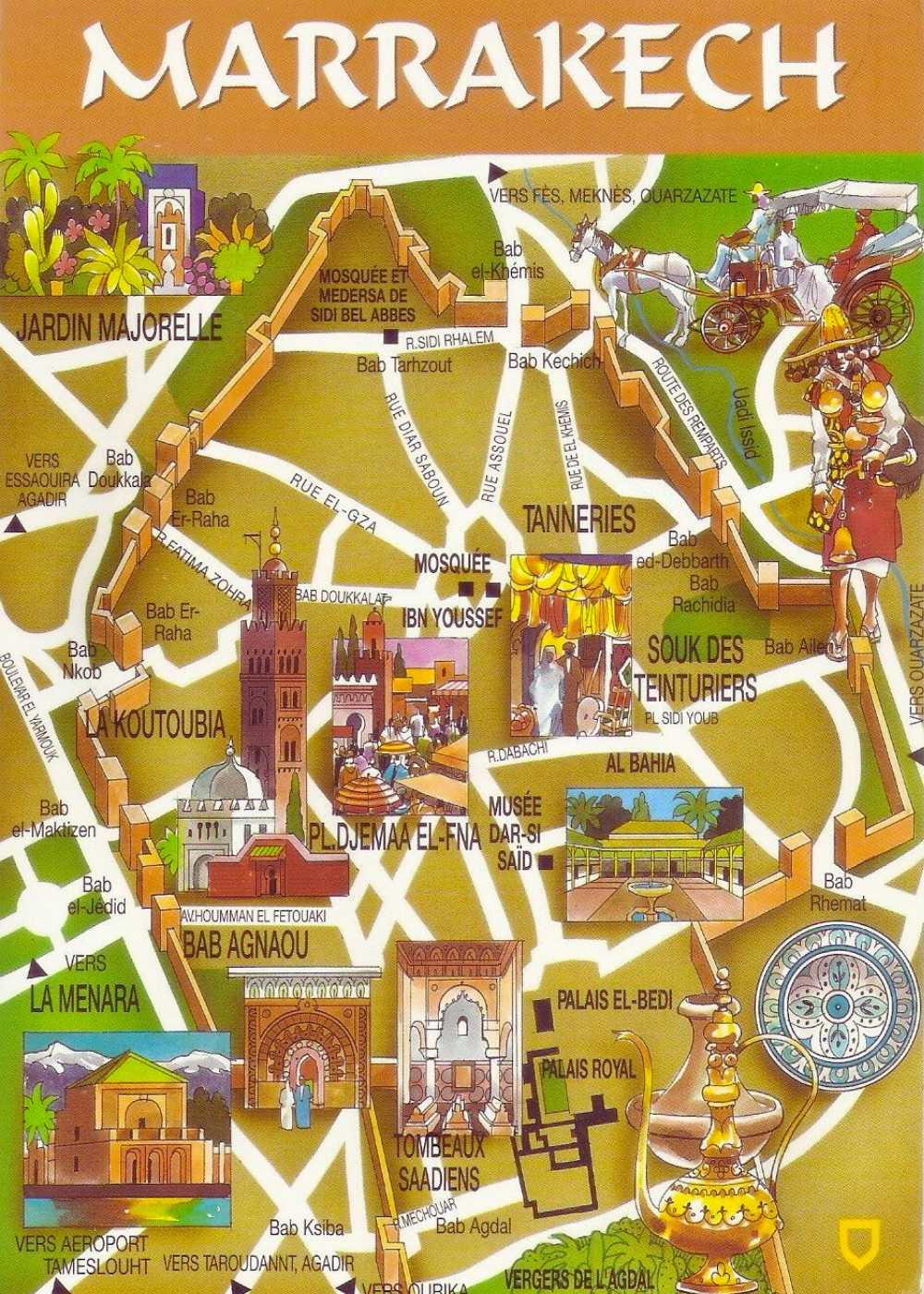 Marrakech on Morocco Map | A Deep Dive Travel Guide
